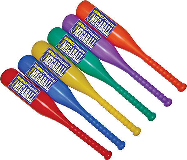 RHINO® Mega Ball Bat Set of 6 | PE Equipment & Games | Gear Up Sports