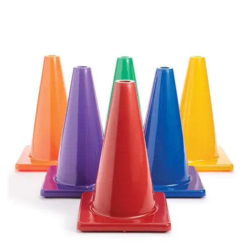 Set of 6 18 in. Game Cones | Gear Up Sports