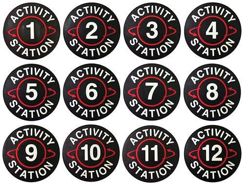 Poly Activity Station Spots | PE Equipment & Games | Gear Up Sports