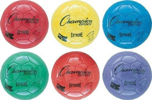 Extreme Size 4 Soccer Balls (Set of 6) | PE Equipment & Games | Gear Up ...