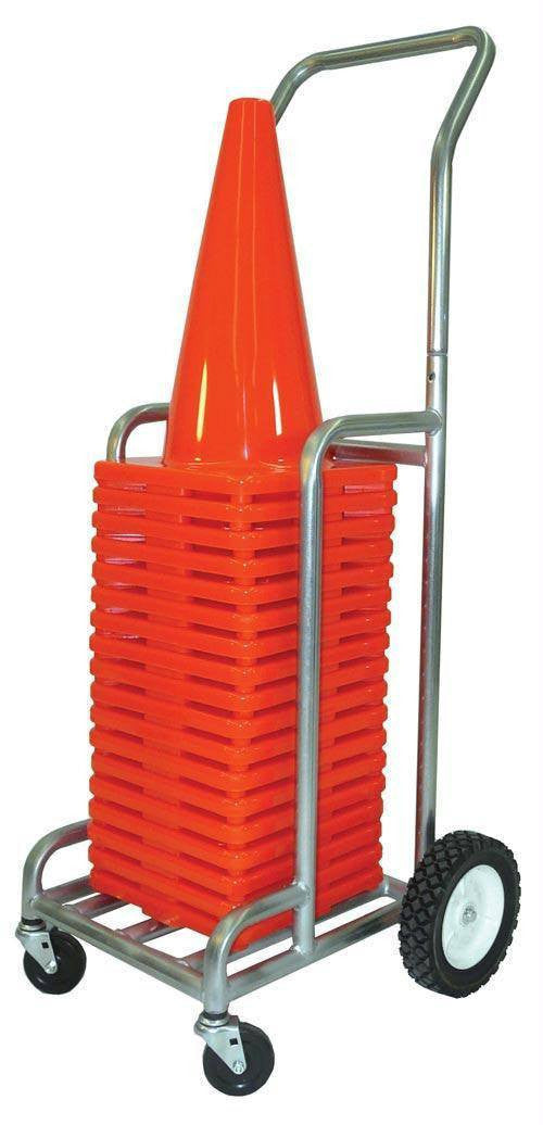 Single EZ-Roll Cone Cart (Holds 18" or 12" Cones) | PE Equipment ...