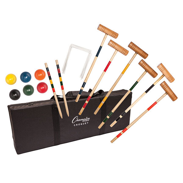 Champion Sports Deluxe Croquet Tournament Set - Gear Up Sports